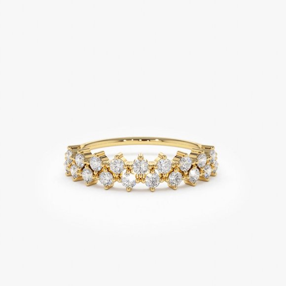 AdornA | Jewelry | Therons Trendy Diamond Ring | Poshmark